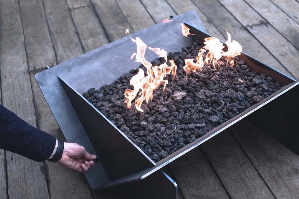 Stahl Gas Firepit Stahl Firepit